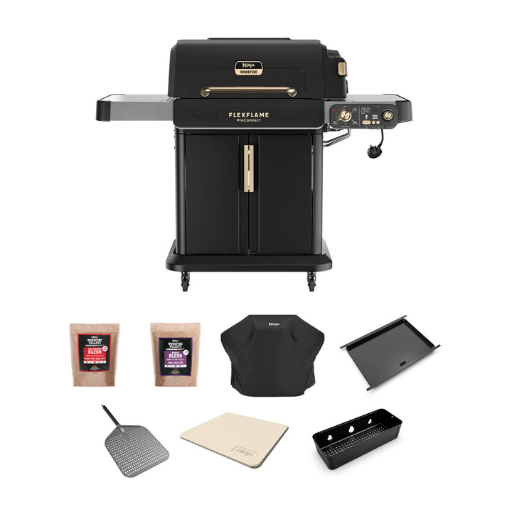 Ninja FlexFlame ProConnect Gas BBQ & Outdoor Cooking System Ultimate 5 ...